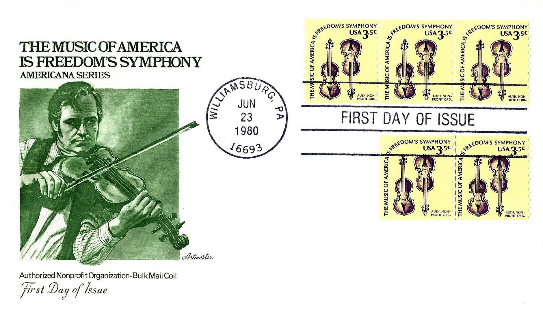 First Day Covers Special Collection | NAMM.org