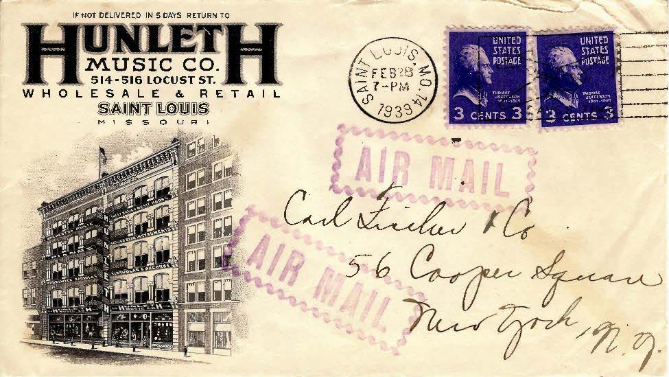 Philately Pictorial Envelopes | NAMM.org