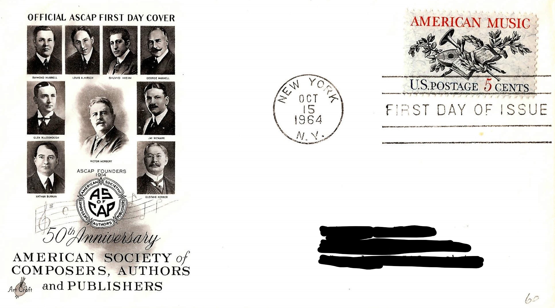 First Day Covers Special Collection | NAMM.org