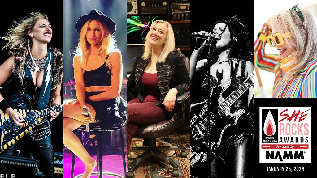 The She Rocks Awards Returns to The NAMM Show to Honor Luminary Women ...