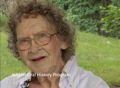 Eleanor Anderson | Oral Histories | NAMM.org