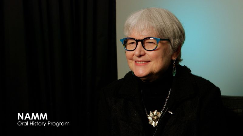 Madeleine Crouch | Oral Histories | NAMM.org