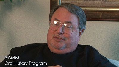 Chuck Dadisman | Oral Histories | NAMM.org