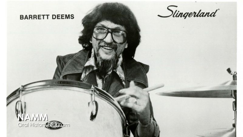 Barrett Deems | Oral Histories | NAMM.org