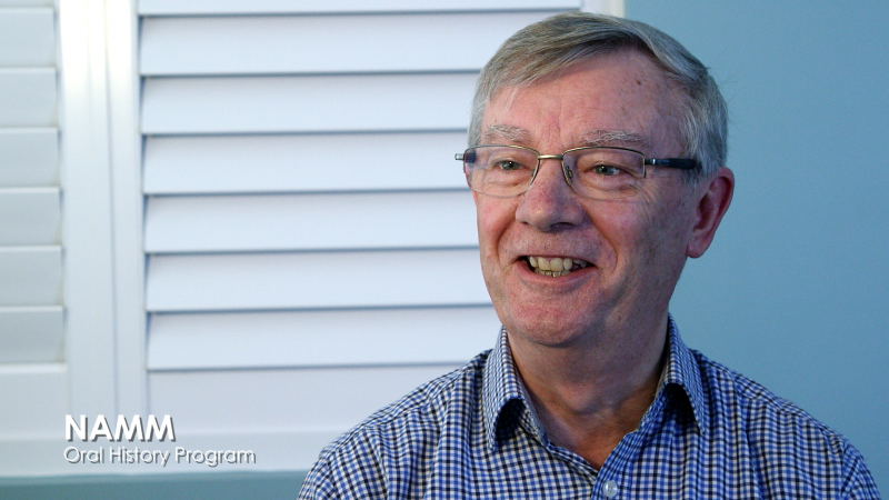 Keith Huxtable | Oral Histories | NAMM.org