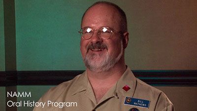 Bill Mathews | Oral Histories | NAMM.org