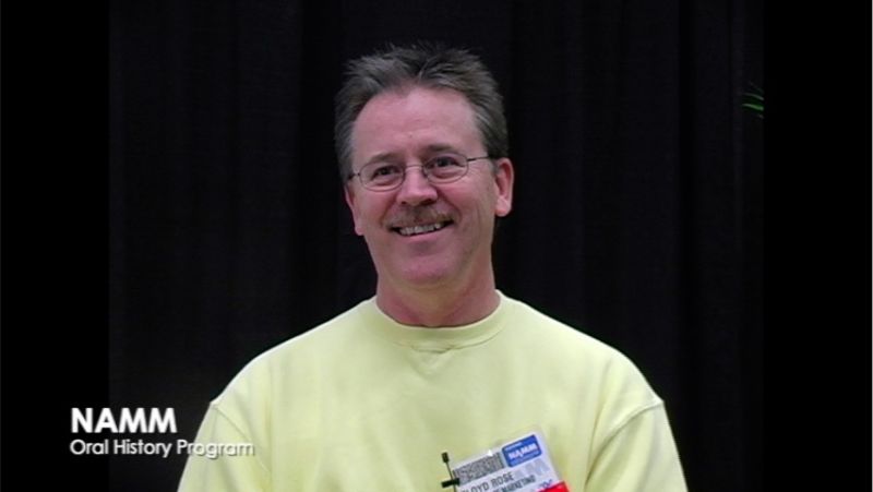 Floyd Rose | Oral Histories | NAMM.org