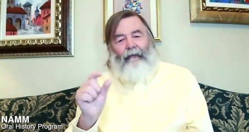 Russell Scull | Oral Histories | NAMM.org