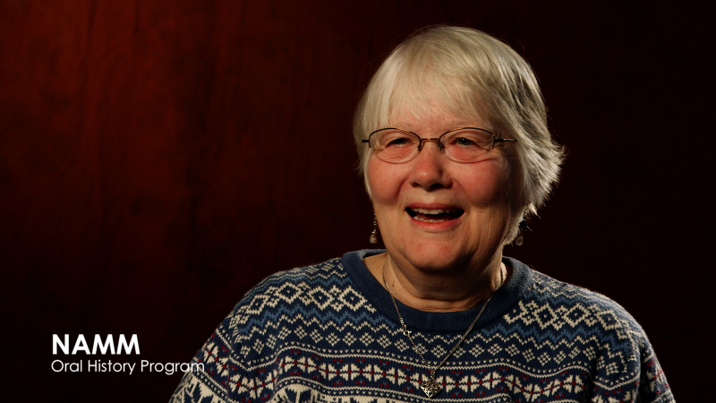 Marilyn Shepard | Oral Histories | NAMM.org