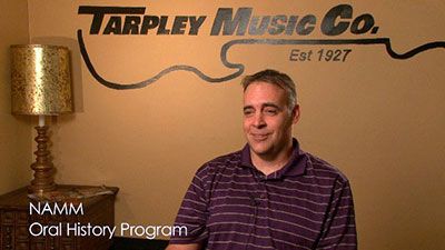 John Tarpley | Oral Histories | NAMM.org